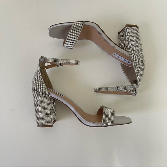 Steve Madden | Shoes | Steve Madden Spark Rhinestones Crystal ...